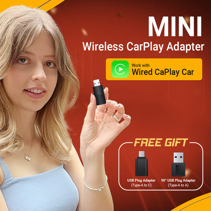 Mini Wireless CarPlay/Android Auto Adapter